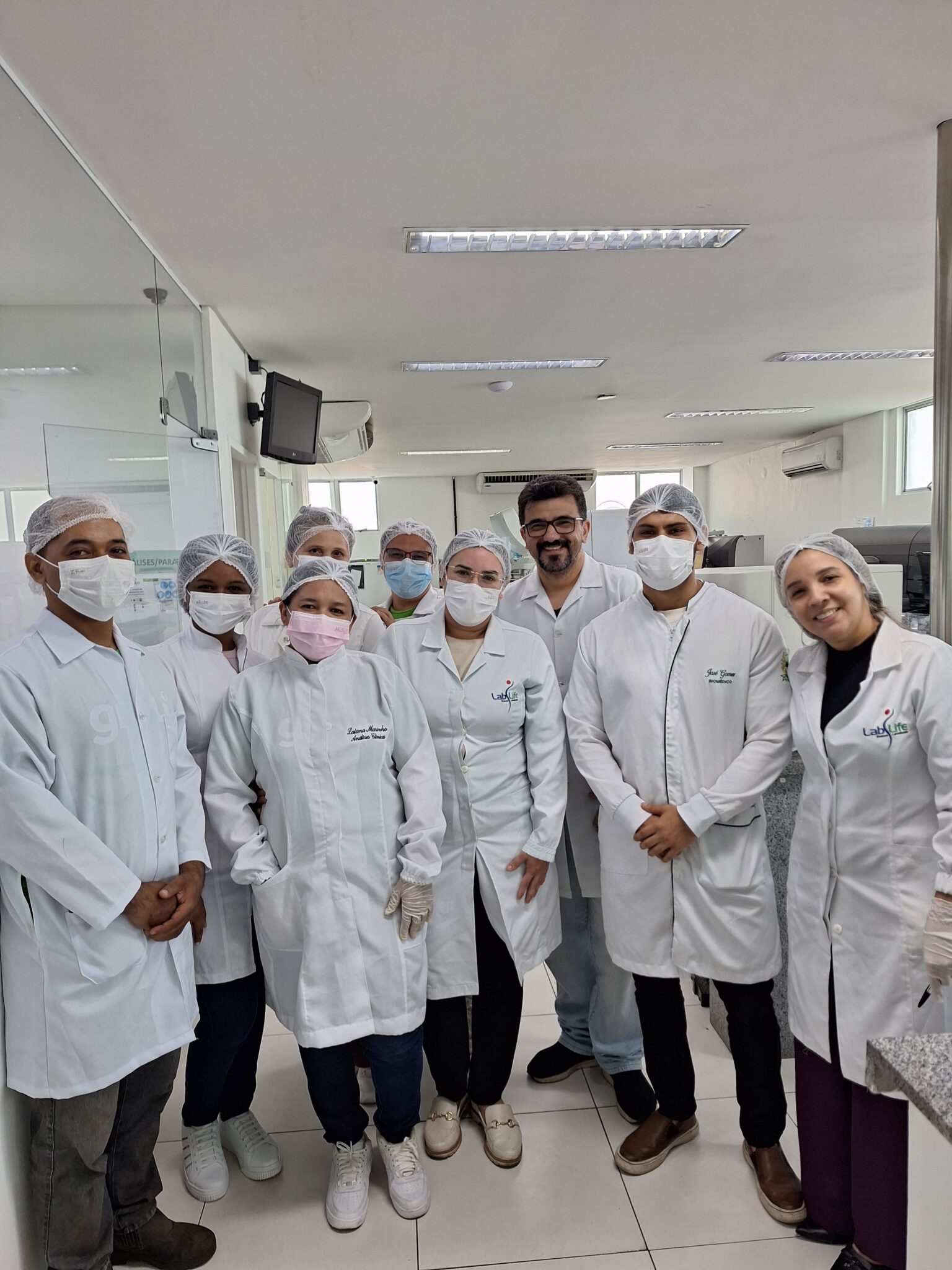 LabLife recebe visita técnica - LabLife - Exames Laboratoriais